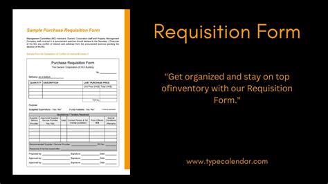 Free Requisition Form Template Excel Free Printable