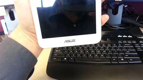 Asus Memo Pad 7 Stuck On The Loading Screen Before Repair 2 Youtube