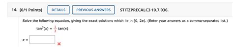 Solved 14 0 1 Points DETAILS PREVIOUS ANSWERS Chegg