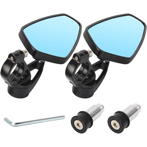 Espejos Retrovisores Universales Para Motocicleta De 22mm Espejo