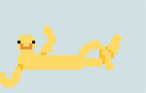 Cursed Duck Pixel Art