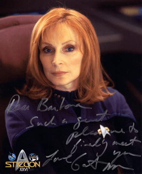 Gates Mcfadden Signed Photo Star Trek The Next Generation