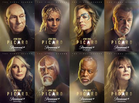 Star Trek Picard Shows Off Returning Next Generation Cast In New