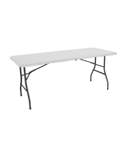 Mesa De Resina Plegable X X Cm Blanca