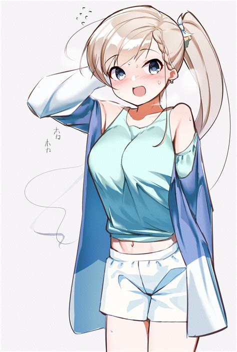 Hisakawa Hayate Idolmaster And 1 More Drawn By Rfeulgen Danbooru