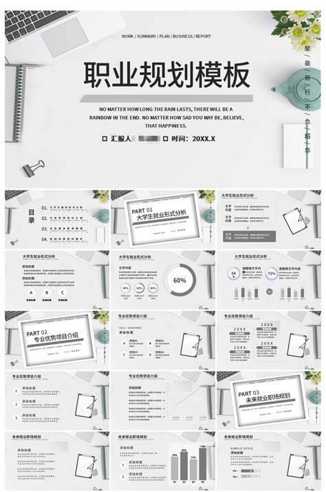 新潮简约大学生未来职业规划书ppt模板pptx下载 编号797881315230880196 设图网