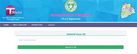 Water Bill Payment In Hyderabad How To Pay Online Check Bill History Tariff Apply For A New