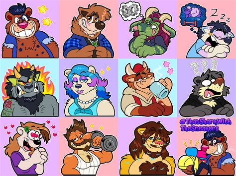 Drohan And Friends Emoji Stickers — Weasyl