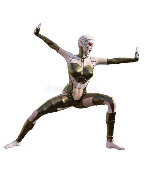 D Illustration Of A Female Elf Warrior Stock Illustration Illustration Of Render Warrior