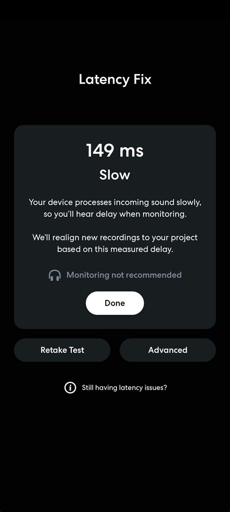Help With Latency Rbandlab