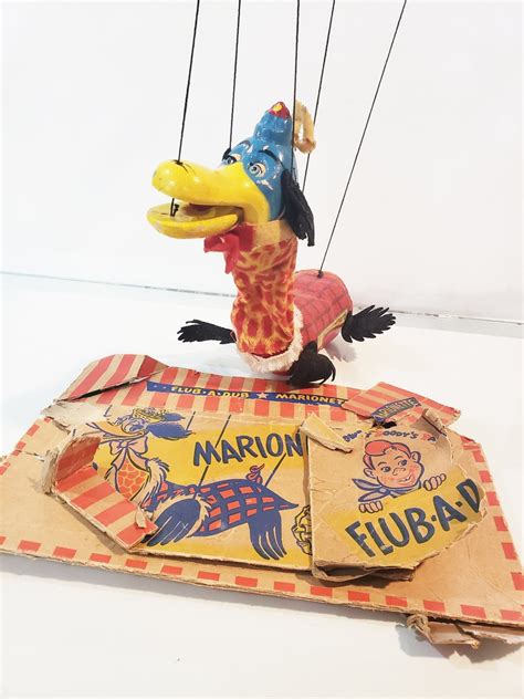 Flub A Dub Howdy Doody Marionette 1950s Flub A Dub Etsy
