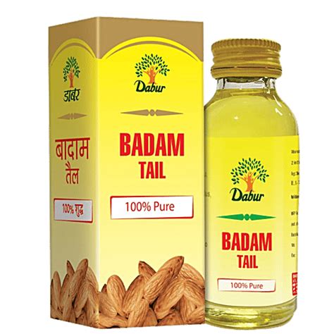 Buy Dabur Badam Tail 100 Pure Almond Oil 25 Ml Online At Best Price Of
