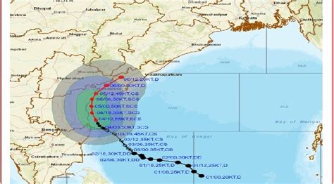 Cyclone Michaung To Make Landfall Tomorrow Details Here