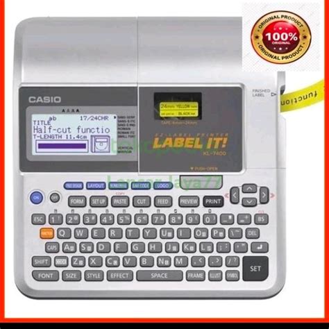 Jual Labelmesin Label Casioez Label Printer Casio Kl 7400new Garansi