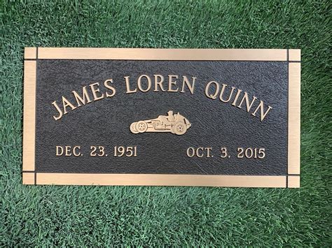 Memorials And Gravestones Bronze Markers And Plaques