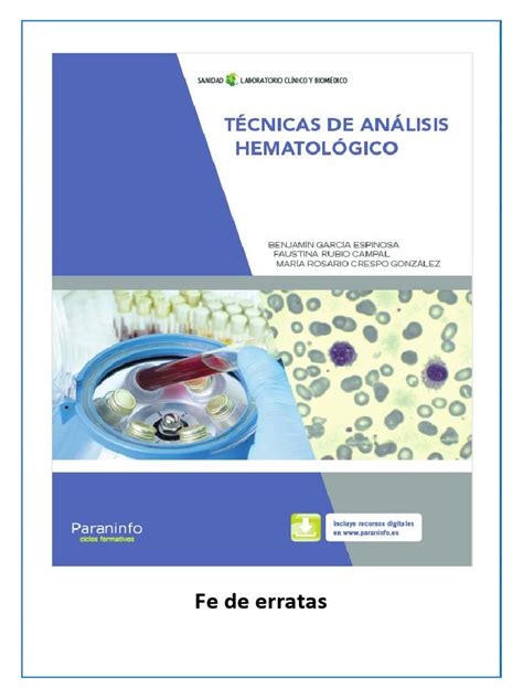 Fe De Erratas Enero 2021 Pdf