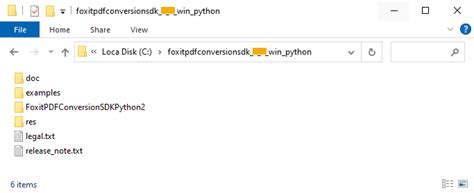 Developer Guide For Foxit Pdf Conversion Sdk For Python Foxit