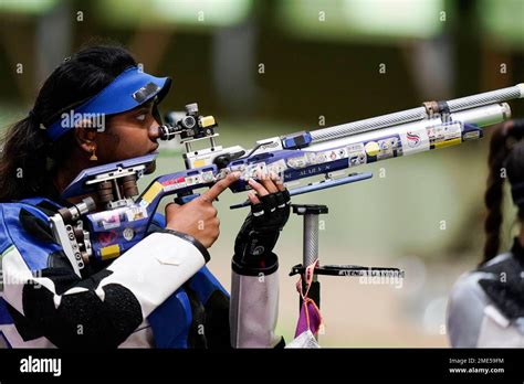Elavenil Valarivan Of India Competes In The Womens 10 Meter Air