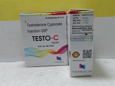 TESTO C TESTOSTERONE CYPIONATE ML At Rs Vial Testosterone Cypionate Injection In Nagpur
