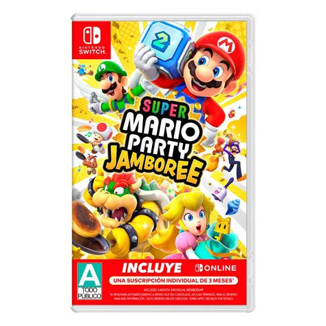 Videojuego Nintendo Switch Super Mario Party Jamboree Chedraui