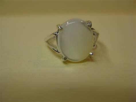 Mother Of Pearl Sterling Silver Ring Item No 98