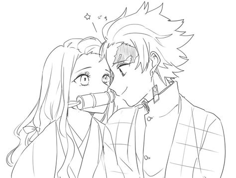 Kamado Nezuko And Kamado Tanjirou Kimetsu No Yaiba Drawn By Kashikaze Danbooru