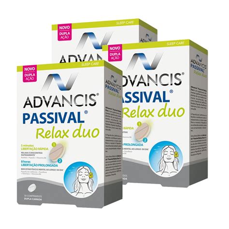 Advancis Passival Relax Duo 3x30 Comprimidos Pharma Scalabis