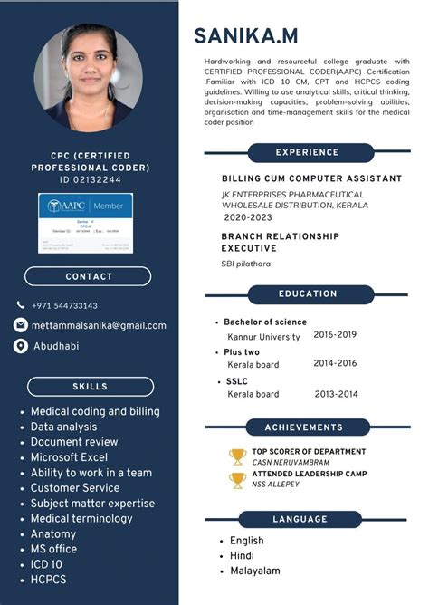 Sanika M On Linkedin Medicalcoding Medicalcoder Medicalbillingandcoding