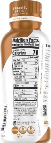 Super Coffee® Caramel Enhanced Coffee Drink 12 Fl Oz Fred Meyer