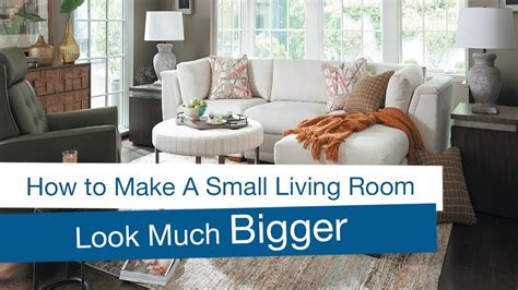 Decorating Ideas To Make A Small Living Room Look Bigger Bryont Blog