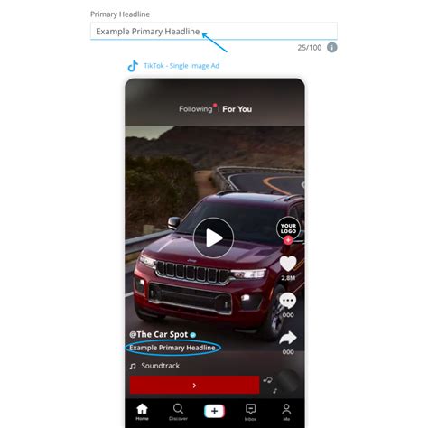 Ad Builder Text Fields Cheat Sheet