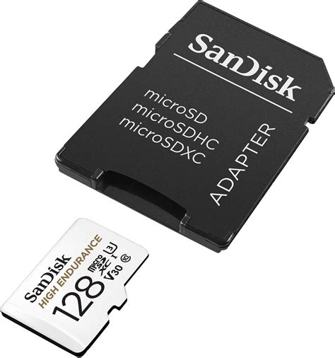Thẻ Nhớ 128gb Microsdxc Sandisk High Endurance Siêu Bền Cho Camera