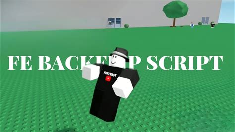 Fe Backflip Script Roblox Foxynaut YouTube