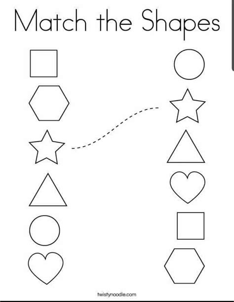 Pin By Dees Creations Tumblers And M On Preschool Activities Shape Worksheets For Preschool