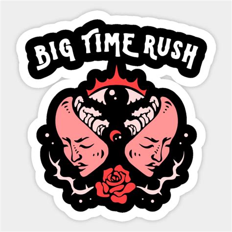 Big Time Rush Band Big Time Rush Band Sticker Teepublic
