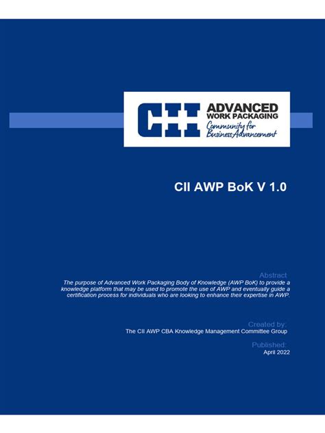 Cii Awp Book Of Knowledge Download Free Pdf Business