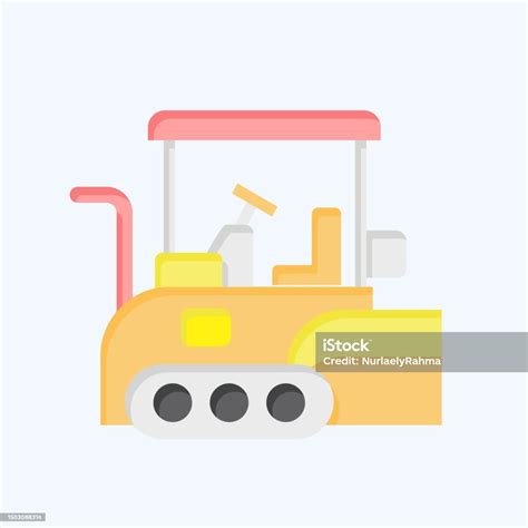 아이콘 아스팔트 포장재 건설 차량 기호와 관련이 있습니다 플랫 스타일 심플한 디자인 편집 가능 간단한 그림 개체 그룹에 대한 스톡 벡터 아트 및 기타 이미지 Istock