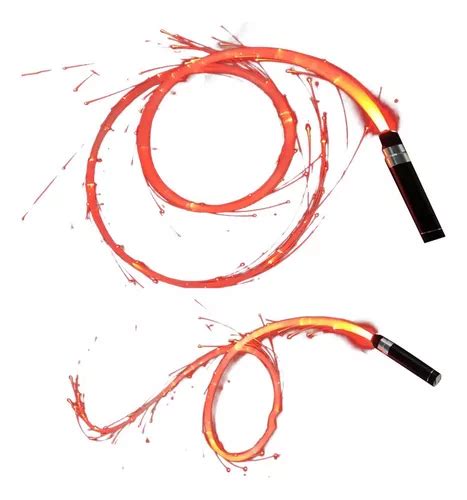 Chicote Led De Fibra Óptica Colorida N Dz1n Parcelamento Sem Juros
