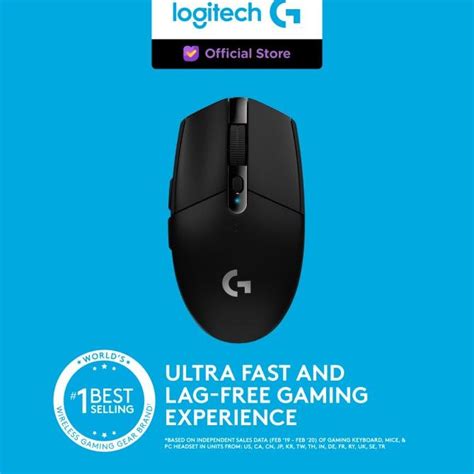 Jual Logitech G304 Lightspeed Mouse Gaming Wireless Sensor 12k Dpi