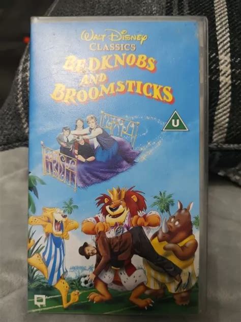 Vintage Walt Disney Classics Vhs Tape Bedknobs And Broomsticks 1994