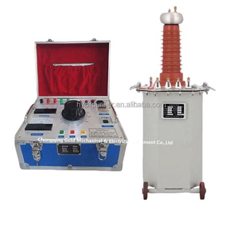 High Voltage Testing Transformer Ac Dc Oil Type Hipot Tester China