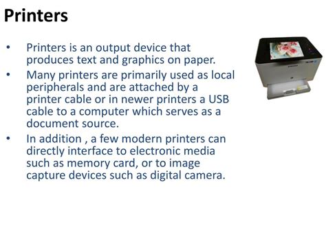 PPT OUTPUT DEVICE PowerPoint Presentation Free Download ID