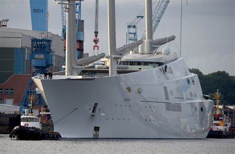 Sailing Yacht A Super Mega Segel Spotting In Kiel Der Spiegel