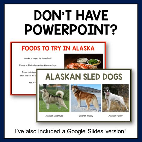 Alaska Library Lesson Alaska State Study US States Elementary