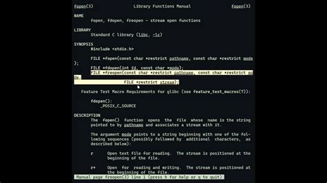 The Freopen And Fclose C Function Youtube