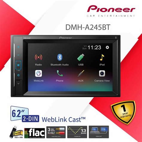 Jual PIONEER DMH A BT HeadUnit Double Din Jakarta Selatan KOKO AYUNG AUDIO Tokopedia