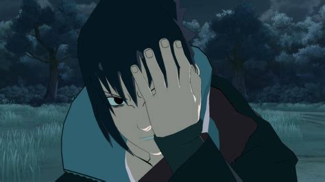 Download Sasuke Covering Eye 4k Wallpaper