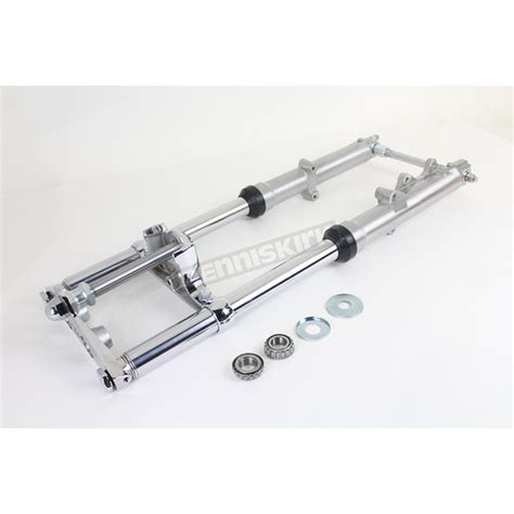 V Twin Manufacturing 41mm Wide Glide Fork Assembly Wpolished Sliders