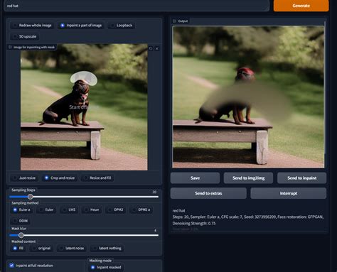 Inpaint At Full Resolution Leaves A Mask Blur On Output Image Issue