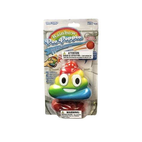 Rainbow Poo Popper Toy Sense